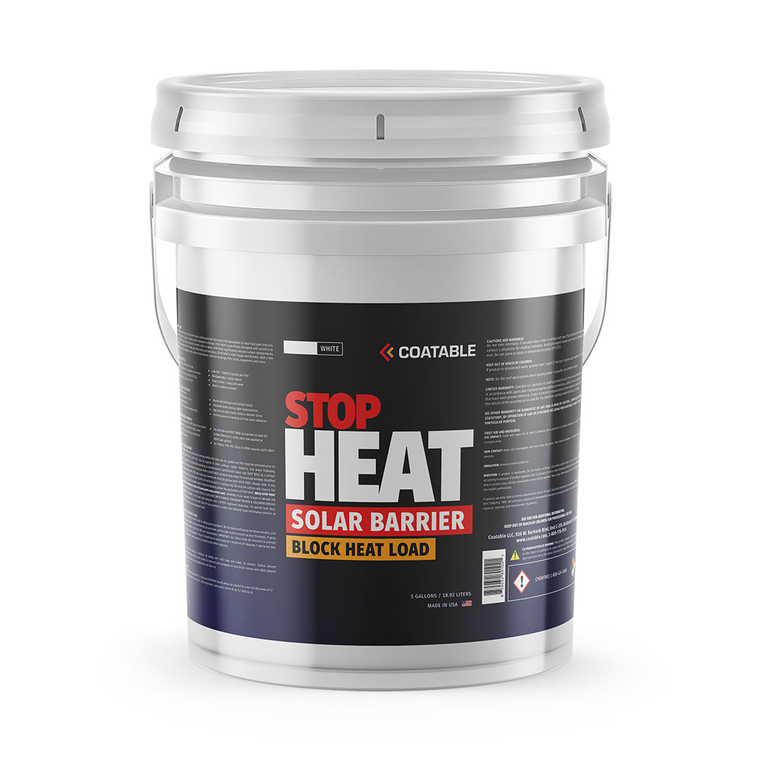 Stop Heat - Solar Barrier - Block Heat Load - Metal Roofs, RV's ...